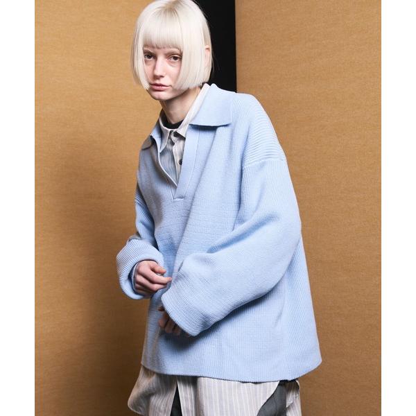 ZOZO問い合わせ番号:103548051ショップ:MAISON SPECIAL，メゾン スペシャルブランド:MAISON SPECIAL，メゾンスペシャル商品名:《UNISEX》C/A Prime-Over Skipper Knit/C/...