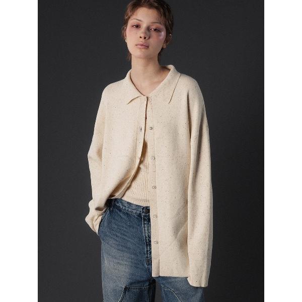 ZOZO問い合わせ番号:103548291ショップ:AMERI VINTAGE，アメリビンテージブランド:ELCHELE，エルチェレ商品名:NEP KNIT OVER SHIRTカテゴリ:トップス>ニット/セーターブランド品番:712...