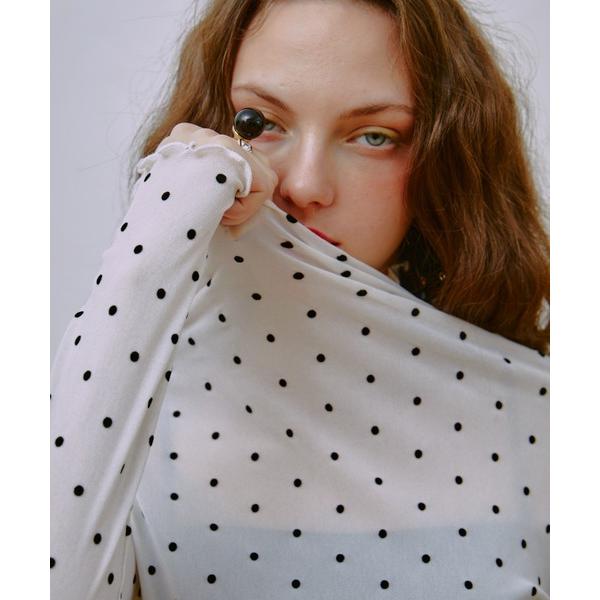 ZOZO問い合わせ番号:103548528ショップ:Auntie Rosa，アンティローザブランド:manana suerte，マニャーナスエルテ，HOTEL VIVA la HOLIDAY，ホテルビバラホリデー商品名:シアーDOTハイネッ...