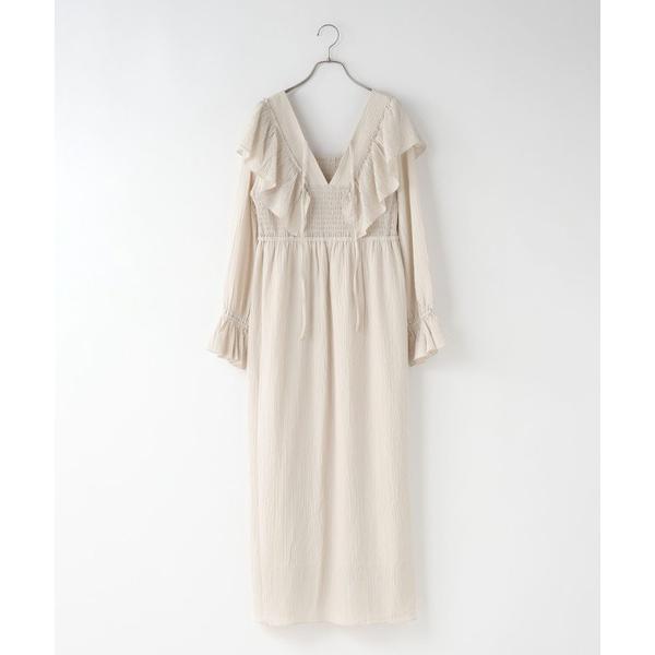 『タイムセール実施中』ZOZO問い合わせ番号:103548628ショップ:LOWRYS FARM，ローリーズファームブランド:LOWRYS FARM，ローリーズファーム商品名:２ＷＡＹフリルシャーリングワンピース 637584カテゴリ:ワン...