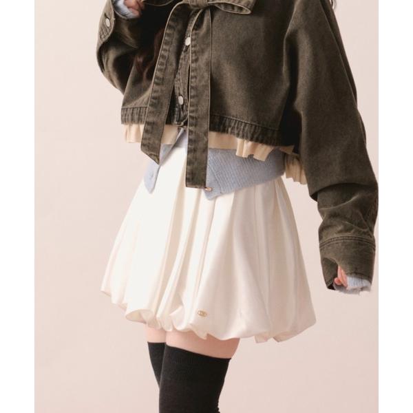 ZOZO問い合わせ番号:103548882ショップ:mideal，マイディールブランド:loin nuit，ロワンニュイ商品名:balloon mini skirt / バルーンミニスカートカテゴリ:スカート>スカートブランド品番:6...