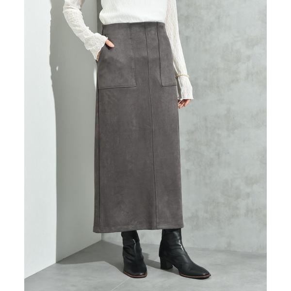 『セール実施中』参考価格：7，700円発売時期：2025年09月コンディション：S（新品同様）タグ付きの未使用、または新品同様のアイテム付属品：タグ参考商品名：マシュマロスエードタイトスカート参考品番：13123020【商品に関する注意事項...