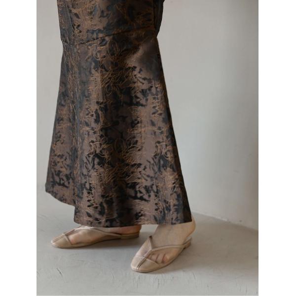 『セール実施中』参考価格：8，980円発売時期：2024年07月コンディション：A（使用感なし）数回使用した程度で使用感が感じられないアイテム参考商品名：jacquard mermaid skirt参考品番：2301-0003SK【商品に関...