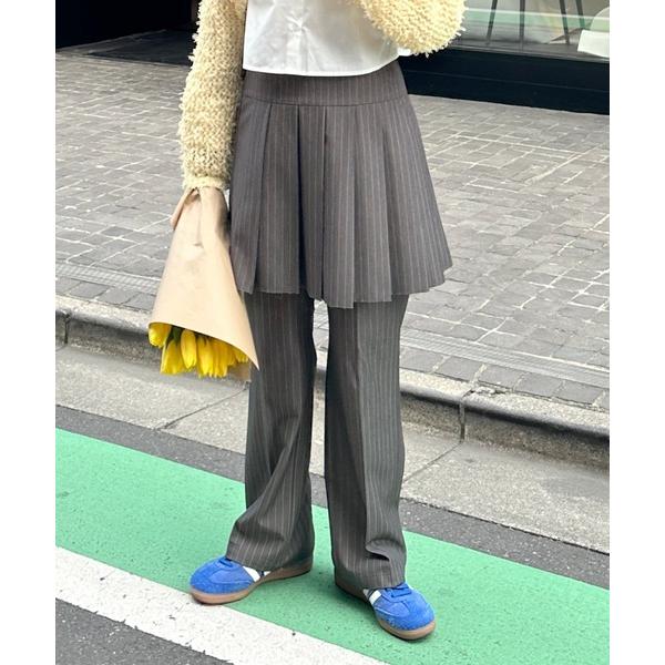 『タイムセール実施中』参考価格：11，000円発売時期：2024年02月コンディション：A（使用感なし）数回使用した程度で使用感が感じられないアイテムすそ周り：ほつれ参考商品名：【Alley/SETアイテム】プリーツミニスカート+パンツ参考...