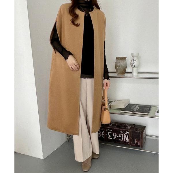 参考価格：8，360円発売時期：2024年02月コンディション：A（使用感なし）数回使用した程度で使用感が感じられないアイテム参考商品名：メルトン調 ノーカラーロングジレ参考品番：sa8933【商品に関する注意事項】・こちらの商品画像は、実...