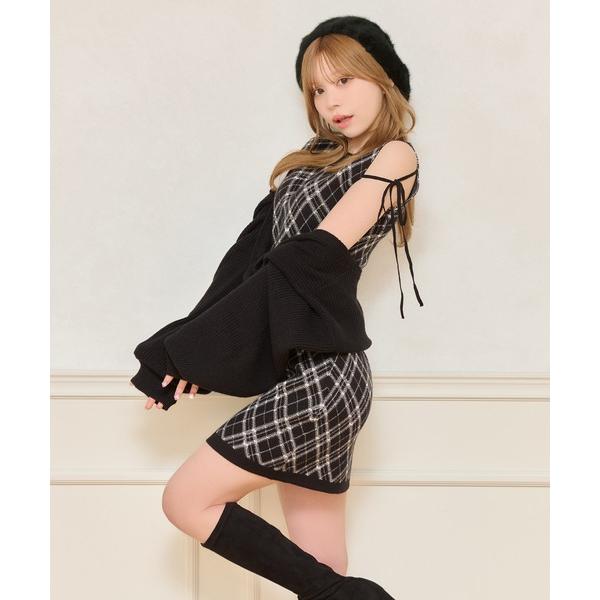 『セール実施中』参考価格：5，995円発売時期：2025年09月コンディション：D（傷・汚れあり）傷や汚れがあるが使用には問題ないアイテム全体的：毛玉袖・首周り：型崩れ参考商品名：レイヤード風ニットワンピース参考品番：598805【商品に関...