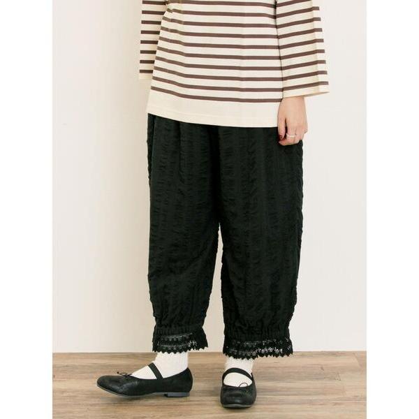 参考価格：7，150円発売時期：2025年09月コンディション：B（目立つ使用感なし）使用感が少ない、または気にならないアイテム全体的：色あせ参考商品名：【M/Lサイズ】裾スカラップかぼちゃパンツ参考品番：2400907-32-11【商品に...