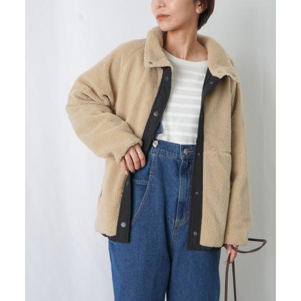 参考価格：14，300円発売時期：2023年10月コンディション：B（目立つ使用感なし）使用感が少ない、または気にならないアイテム袖口：毛玉参考商品名：LC/LLL ボアスタンドコート / ドローコード配色ボアジャケット参考品番：32320...