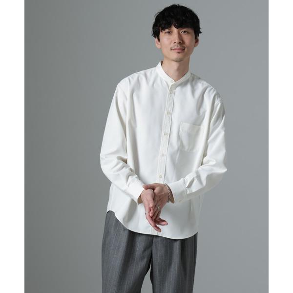 『セール実施中』参考価格：9，900円発売時期：2024年12月コンディション：C（やや使用感あり）使用感があり、やや気になる傷や汚れがあるアイテム首周り・袖口：汚れ参考商品名：AMATA コットンタッチバンドカラーシャツ参考品番：668-...