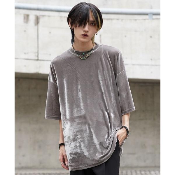 『セール実施中』参考価格：3，995円発売時期：2022年05月コンディション：A（使用感なし）数回使用した程度で使用感が感じられないアイテム参考商品名：オーバーサイズ サマー ベロア TEE参考品番：213077【商品に関する注意事項】・...