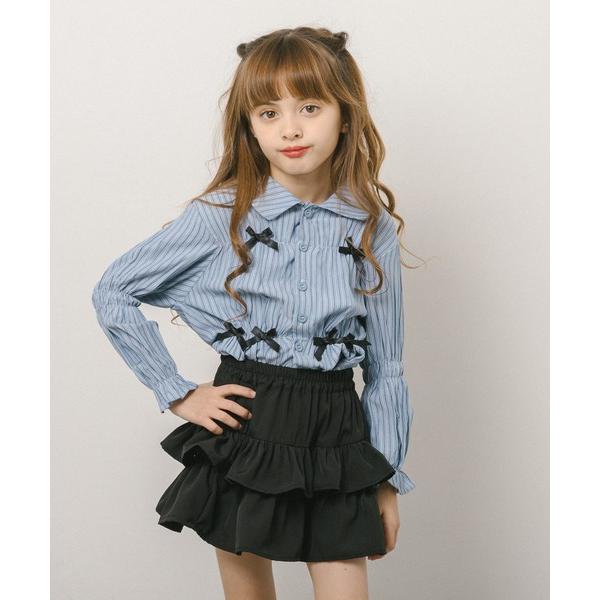 ZOZO問い合わせ番号:103584152ショップ:moredays store，モアデイズ・ストアブランド:URBAN CHERRY，アーバンチェリー商品名:【2点セット】ギャザーリボンブラウス＋ティアードスカートカテゴリ:トップス&gt...