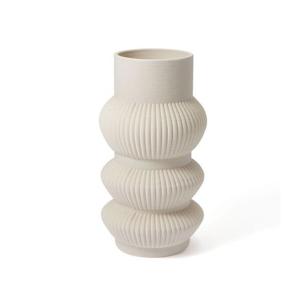 ZOZO問い合わせ番号:103584339ショップ:Francfranc，フランフランブランド:Francfranc，フランフラン商品名:セラミック 3D フラワーベース L アイボリーカテゴリ:インテリア>フラワーベースブランド品番...