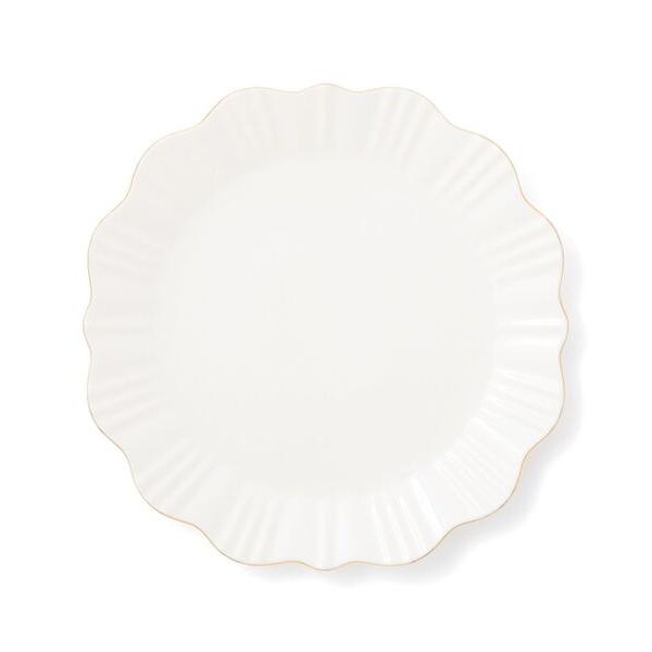 ZOZO問い合わせ番号:103584457ショップ:Francfranc，フランフランブランド:Francfranc，フランフラン商品名:ペタルフリル プレート L ホワイト 食器 皿 トレーカテゴリ:食器/キッチン>食器ブランド品番...