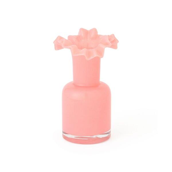 ZOZO問い合わせ番号:103584518ショップ:Francfranc，フランフランブランド:Francfranc，フランフラン商品名:フリル フラワーベース M ピンク 花瓶カテゴリ:インテリア>フラワーベースブランド品番:111...