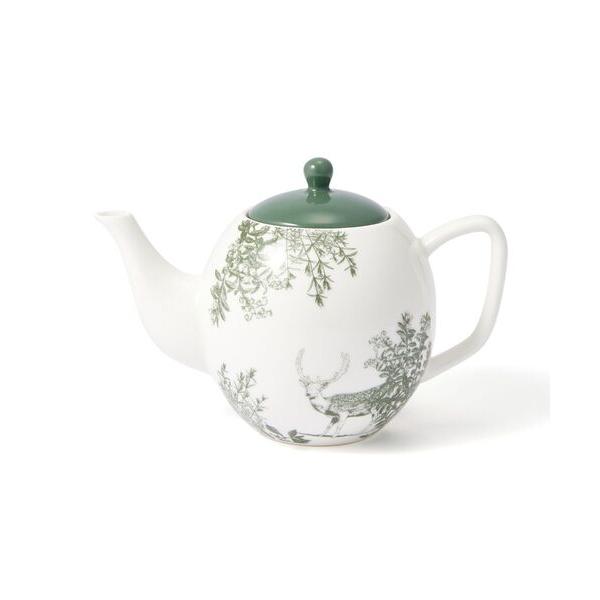 ZOZO問い合わせ番号:103584574ショップ:Francfranc，フランフランブランド:Francfranc，フランフラン商品名:ジュイ ティーポット グリーン 650ml トワルドジュイ アンティーク風 急須カテゴリ:食器/キッチ...