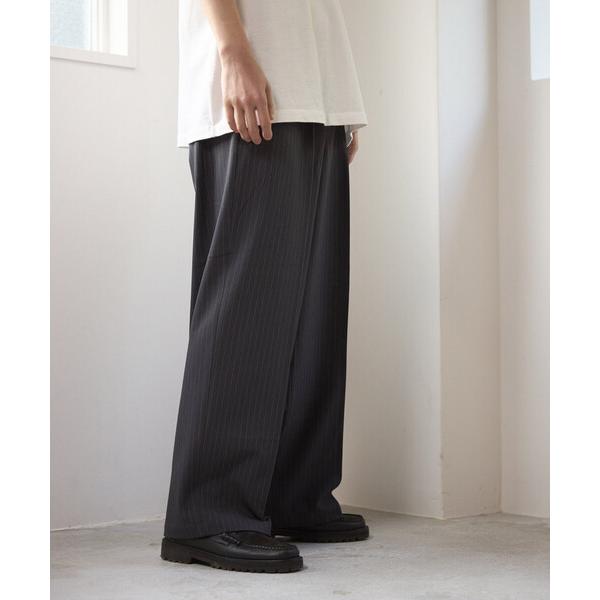 ZOZO問い合わせ番号:103584740ショップ:FREAK'S STORE，フリークスストアブランド:FREAK'S STORE，フリークスストア商品名:ワイドストレートシルエット ワンタック スラックスパンツカテゴリ:パンツ>ス...