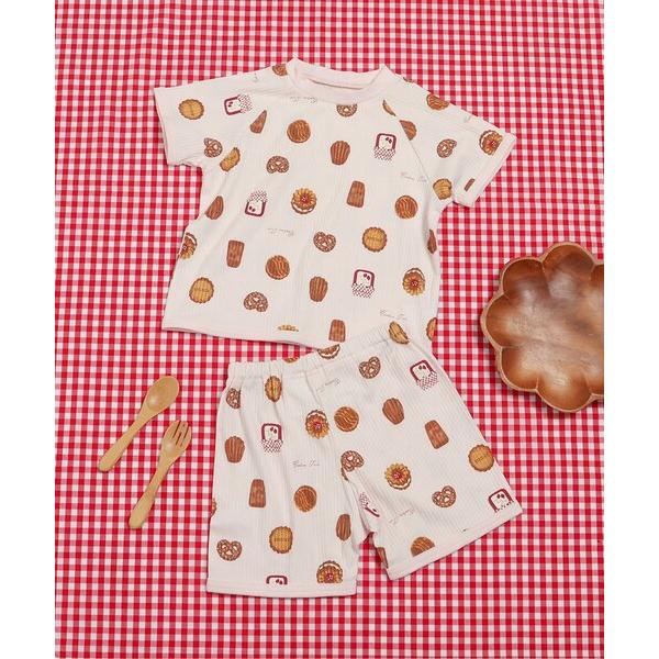 ZOZO問い合わせ番号:103584951ショップ:F.O.Online Store，エフオーオンラインストアブランド:apres les cours，アプレレクール商品名:【リンク】3時のおやつ柄パジャマカテゴリ:ルームウェア>ルー...