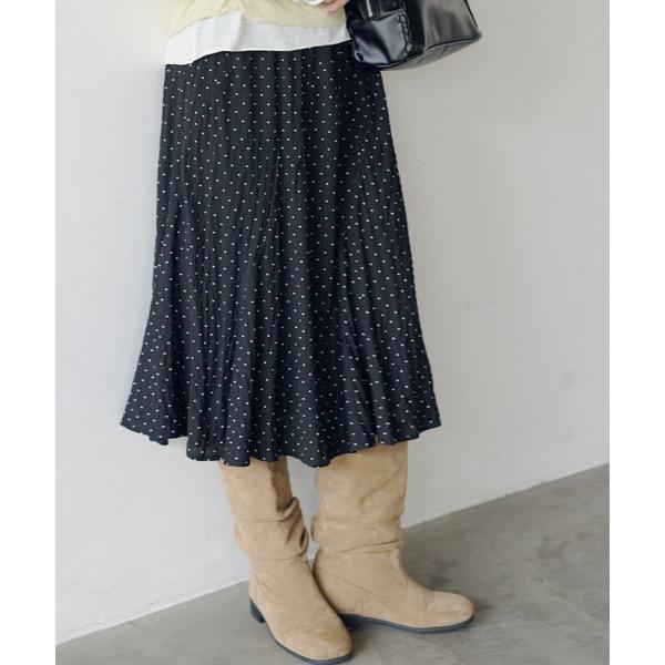 ZOZO問い合わせ番号:103585716ショップ:Kastane，カスタネブランド:Kastane，カスタネ商品名:ドットシアーミドルスカートカテゴリ:スカート>スカートブランド品番:KAZ1061101A0001素材:【表地・裏地...