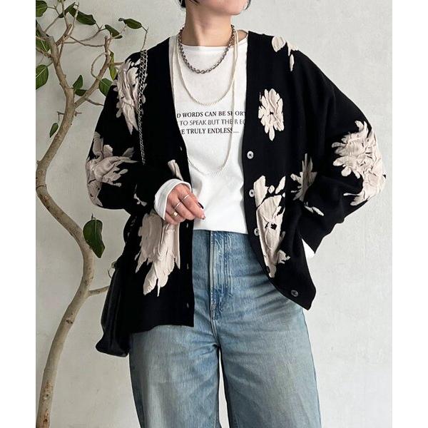 ZOZO問い合わせ番号:103585773ショップ:un dix cors，アンディコールブランド:un dix cors，アンディコール商品名:花柄カーディガンカテゴリ:トップス>カーディガン/ボレロブランド品番:UOZ105260...