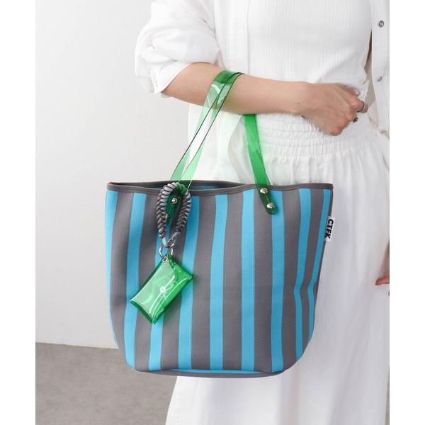 ZOZO問い合わせ番号:103585898ショップ:Three Four Time，スリーフォータイムブランド:Three Four Time，スリーフォータイム商品名:【Casselini】ストライプトートカテゴリ:バッグ>トートバ...