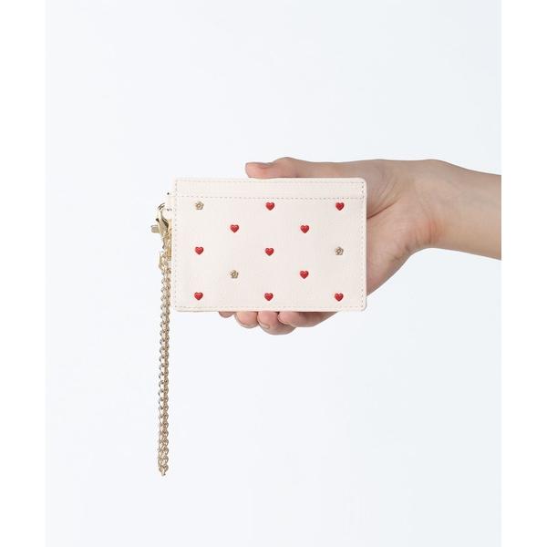 ZOZO問い合わせ番号:103585955ショップ:MARY QUANT，マリークワントブランド:MARY QUANT，マリークワント商品名:ハートフロート シングルパスケースカテゴリ:財布/小物>パスケースブランド品番:225-91...