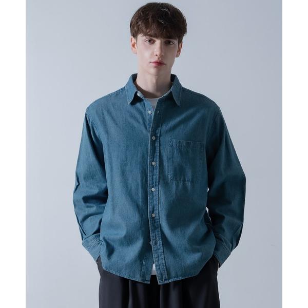 『タイムセール実施中』ZOZO問い合わせ番号:103586059ショップ:improves，インプローブスブランド:improves，インプローブス商品名:6oz デニム シャツカテゴリ:トップス>シャツ/ブラウスブランド品番:706...