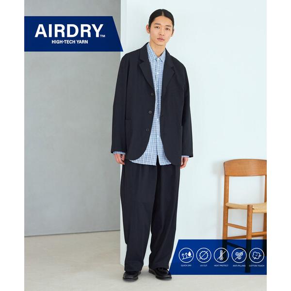 ZOZO問い合わせ番号:103586329ショップ:FREAK'S STORE，フリークスストアブランド:FREAK'S STORE，フリークスストア商品名:AIRDRY HIGH TECH YARN エアドライ テーラードジャケット セッ...