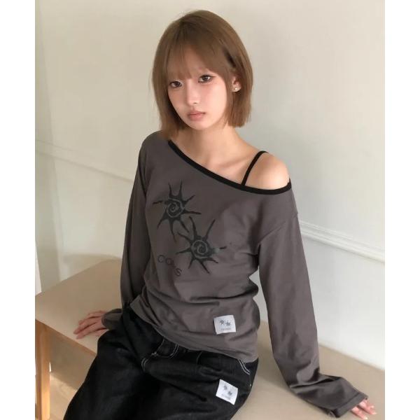 『タイムセール実施中』ZOZO問い合わせ番号:103586438ショップ:Ada.，エイダブランド:COIRIS，コイリス，Ada.，エイダ商品名:◇COIRIS◇ブランド直輸入正規品/ソルナ ワンショルダー ロングスリーブTシャツ SOL...