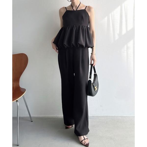 『タイムセール実施中』ZOZO問い合わせ番号:103586819ショップ:junoah，ジュノアブランド:Meiru，メイル商品名:バルーンキャミビスチェ＋ワイドパンツsetカテゴリ:ジャケット/アウター>セットアップブランド品番:f...