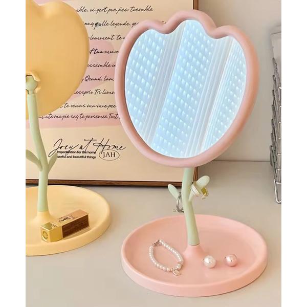 『タイムセール実施中』ZOZO問い合わせ番号:103587257ショップ:Port，ポートブランド:Sowel.，ソエル，Port，ポート商品名:【 Sowel. / ソエル 】 チューリップ モチーフ 卓上ミラー #カテゴリ:インテリア&...