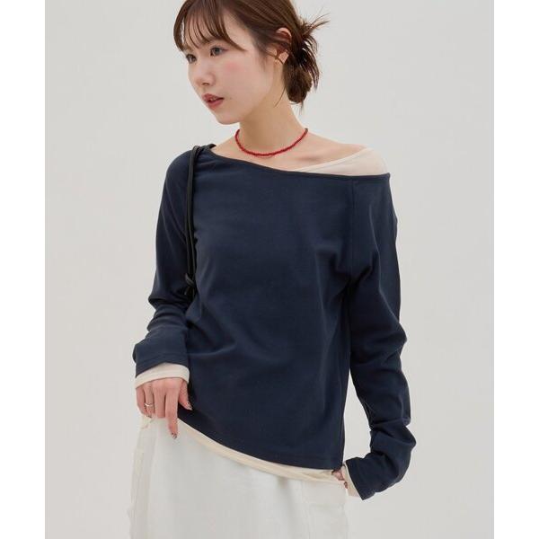 ZOZO問い合わせ番号:103588446ショップ:DISCOAT，ディスコートブランド:DISCOAT，ディスコート商品名:【umm.】レイヤード風プルオーバーカテゴリ:トップス>Tシャツ/カットソーブランド品番:DCU106110...