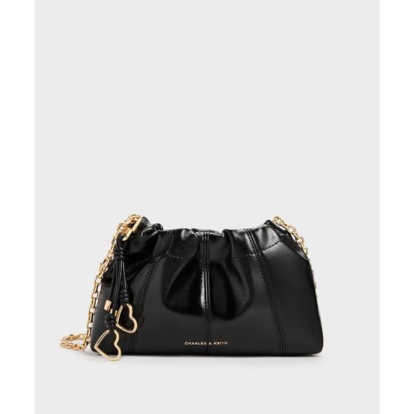 ZOZO問い合わせ番号:103588715ショップ:CHARLES &amp; KEITH，チャールズ＆キースブランド:CHARLES &amp; KEITH，チャールズ &amp; キース商品名:Ciara シアラ ルーシュドクロスボディ...