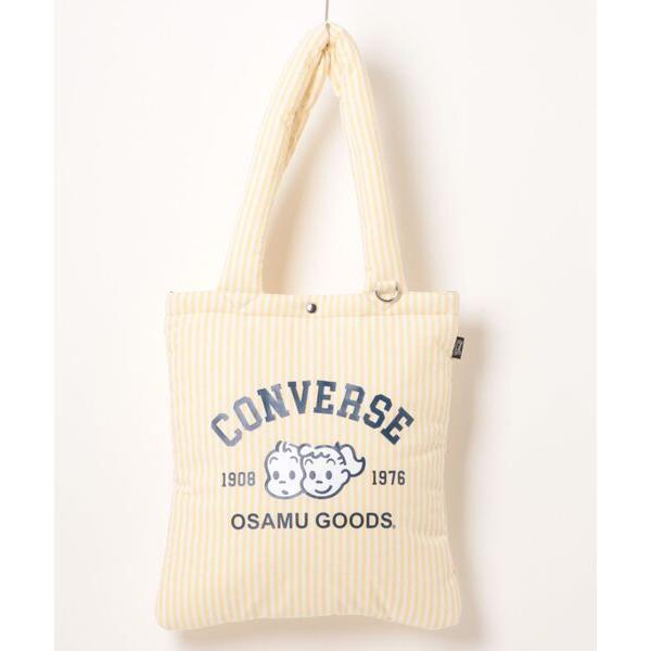 ZOZO問い合わせ番号:103589133ショップ:JUGLANS，ユグランスブランド:CONVERSE，コンバース商品名:【CONVERSE】CV OG STRIPE PUFFING TOTE / オサムグッズコラボ ストライプ トートバ...