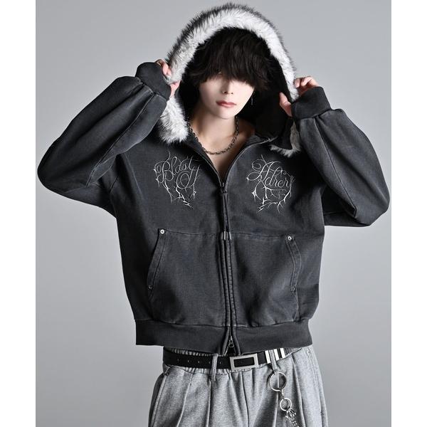ZOZO問い合わせ番号:103589142ショップ:ADRER，アドラーブランド:ADRER，アドラー商品名:Detachable Fur Short Full-Zip Parkar / デタッチャブルファーショートフルジップパーカーカテゴ...