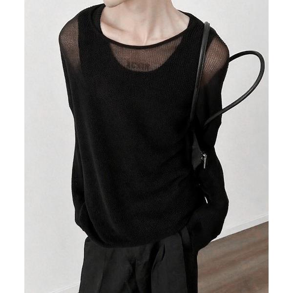 『タイムセール実施中』ZOZO問い合わせ番号:103589517ショップ:BUFFALO BOBS，バッファローボブズブランド:JOHNNY WOLF，ジョニーウルフ商品名:BASK シアー ルーズ 針抜きリブ サマーニットカテゴリ:トップ...