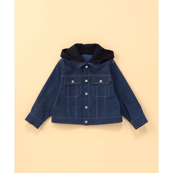 『タイムセール実施中』ZOZO問い合わせ番号:103592965ショップ:COMME CA ISM，コムサイズムブランド:COMME CA ISM，コムサイズム商品名:デニムライクストレッチ フード付き Gジャン (ベビーサイズ)カテゴリ:...