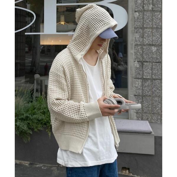 参考価格：5，500円発売時期：2023年11月コンディション：A（使用感なし）数回使用した程度で使用感が感じられないアイテム参考商品名：MESH ZIP HOODIE/メッシュジップフーディ―　Y2K 2026年春夏参考品番：247-26...