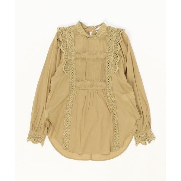 参考価格：24，200円発売時期：2022年10月コンディション：A（使用感なし）数回使用した程度で使用感が感じられないアイテム参考商品名：ne Quittez pas / ドビーレース タックブラウス参考品番：64-11-0109-957...