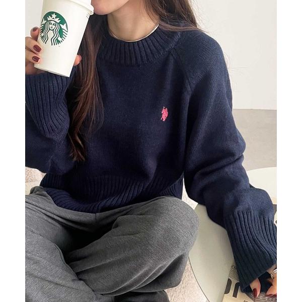 参考価格：6，589円発売時期：2022年11月コンディション：S（新品同様）タグ付きの未使用、または新品同様のアイテム付属品：タグ参考商品名：【新色追加】GeeRA別注【U.S. POLO ASSN.】カラー＆ボーダーショート丈ニット参考...