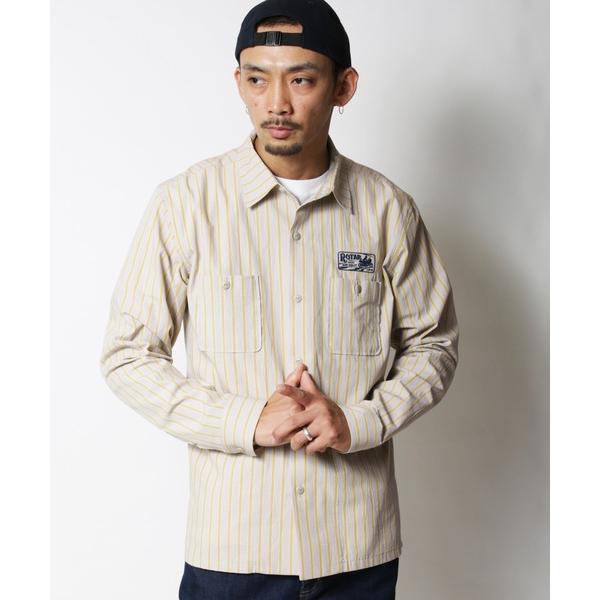 『タイムセール実施中』参考価格：19，250円発売時期：2022年12月コンディション：A（使用感なし）数回使用した程度で使用感が感じられないアイテム付属品：スペアボタン参考商品名：Stripe Work Shirt参考品番：rt23140...