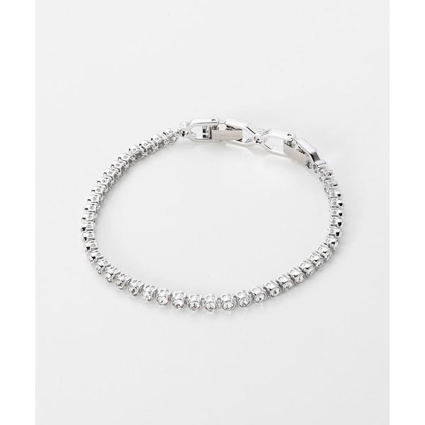 参考価格：21，450円発売時期：2023年10月コンディション：A（使用感なし）数回使用した程度で使用感が感じられないアイテム付属品：ケース参考商品名：Swarovski IMBER EMILY TENNIS スワロフスキー エミリー ブ...