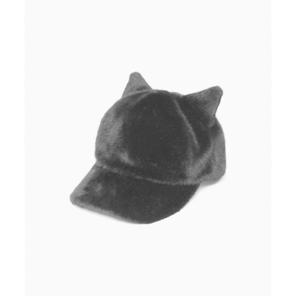 参考価格：6，600円発売時期：2023年10月コンディション：A（使用感なし）数回使用した程度で使用感が感じられないアイテム付属品：タグ参考商品名：レジェンダ エコ ファー キャット Ears キャップ / LEGENDA Eco Fur...