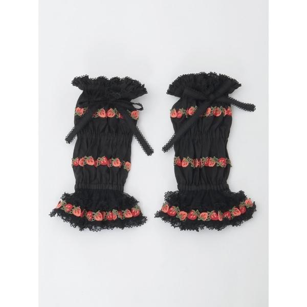 ZOZO問い合わせ番号:103624867ショップ:PINK HOUSE，ピンクハウスブランド:PINK HOUSE，ピンクハウス商品名:オリジナル苺ブレードレース使いアームカバーカテゴリ:ファッション雑貨>アームカバーブランド品番:...