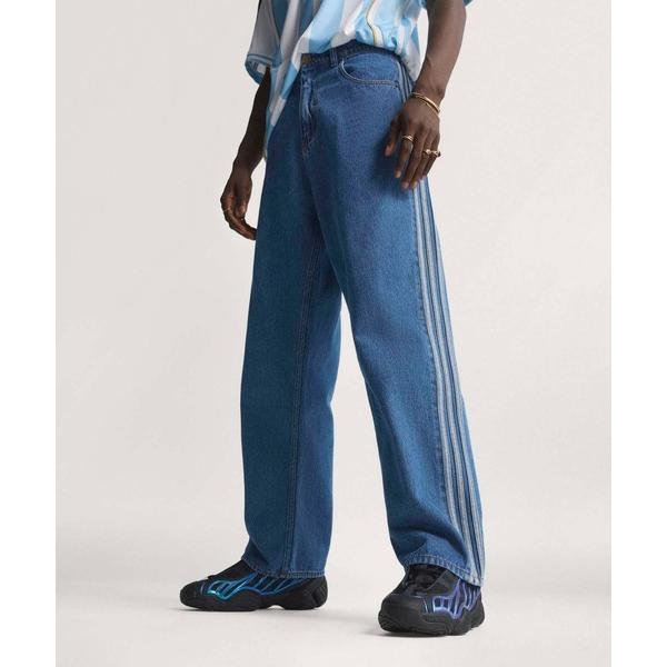 ZOZO問い合わせ番号:103624890ショップ:adidas，アディダスブランド:adidas，アディダス，adidas Originals，アディダスオリジナルス商品名:ファイヤーバード アディカラー デニム パンツ / アディダスオ...