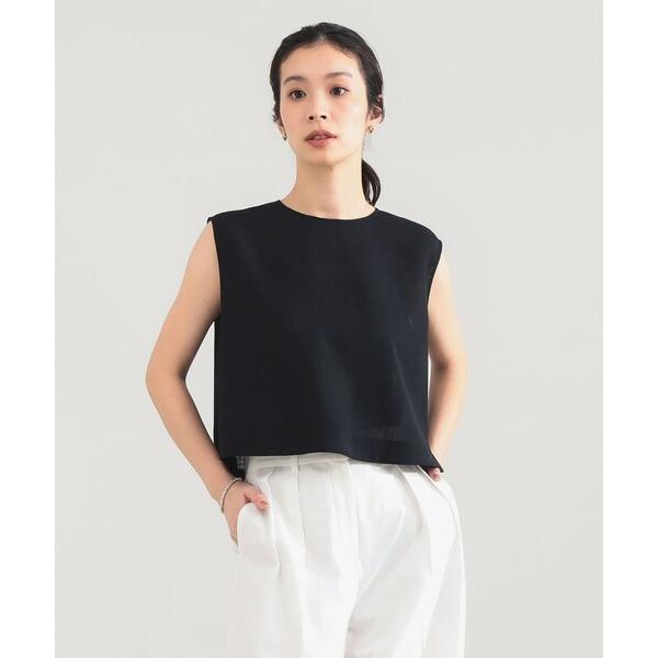 ZOZO問い合わせ番号:103625507ショップ:BEAMS WOMEN，ビームスウィメンブランド:Demi-Luxe BEAMS，デミルクス ビームス商品名:AK+1 / クロップド ブラウスカテゴリ:トップス>シャツ/ブラウスブ...