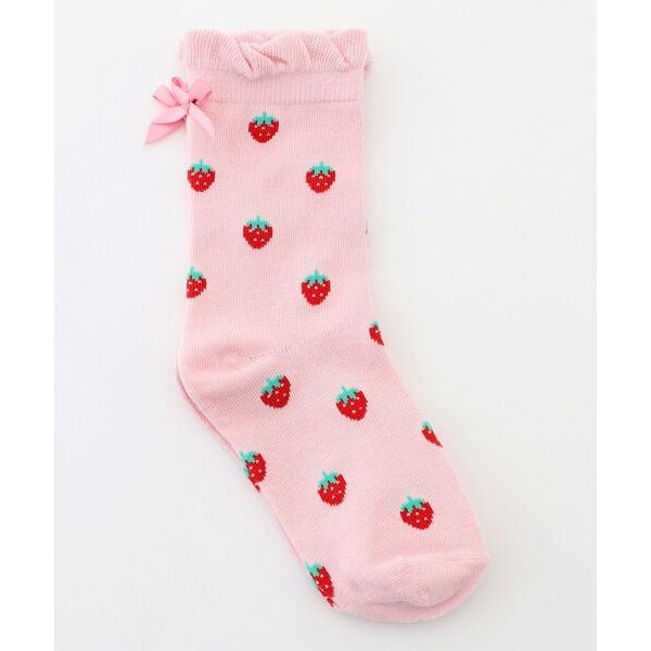 ※このアイテムは返品・交換対象外商品です。ZOZO問い合わせ番号:103625694ショップ:ANY，エニィブランド:ANY，エニィ商品名:いちご総柄ソックスカテゴリ:レッグウェア>ソックス/靴下ブランド品番:GNZ3LM0308素材...