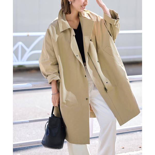 ZOZO問い合わせ番号:103625923ショップ:Spick &amp; Span，スピック アンド スパンブランド:FRAMeWORK，フレームワーク商品名:≪追加≫撥水ポンチョトレンチコート 2カテゴリ:ジャケット/アウター>そ...