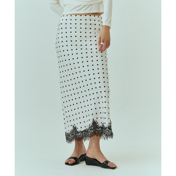 ZOZO問い合わせ番号:103626320ショップ:Avenue，アヴェニューブランド:DRWCYS，ドロシーズ商品名:ドットレースナロースカートカテゴリ:スカート>スカートブランド品番:323262-101-005素材:ポリエステル...
