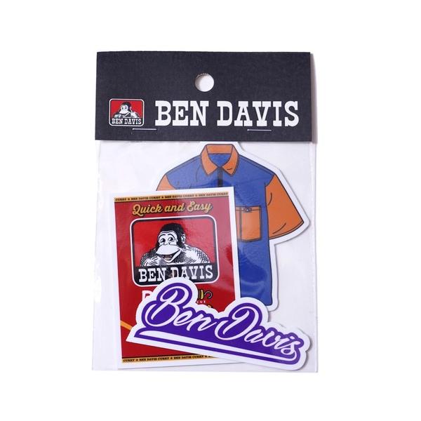 ZOZO問い合わせ番号:103626380ショップ:BENCH AT THE GREENE，ベンチアットザグリーンブランド:BEN DAVIS，ベンデイビス商品名:《BEN DAVIS》STICKER SET(3枚入り)カテゴリ:雑貨/ホビ...