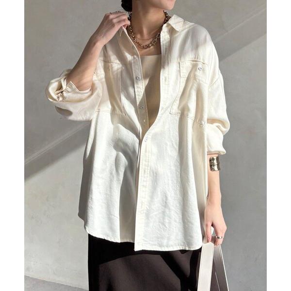 ZOZO問い合わせ番号:103626392ショップ:DouDou，ドゥドゥブランド:DouDou，ドゥドゥ商品名:【セットアップ可能】リヨセルシャツカテゴリ:トップス>シャツ/ブラウスブランド品番:DDZ1061104A0041素材:...